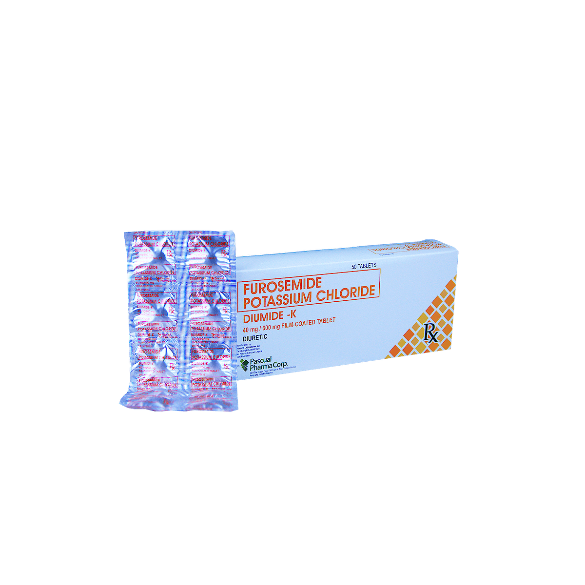 DIUMIDE-K Furosemide / Potassium Chloride 40mg / 600mg Film-Coated ...